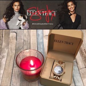 Ellen Tracy Accessories | Ellen Tracey Rose Gold Finish Wrist Watch ...